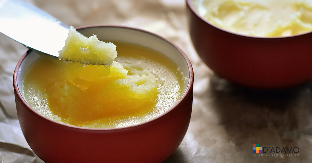 Ghee: Kitchen Essential - D'Adamo Personalized Nutrition - Blood Type Diet