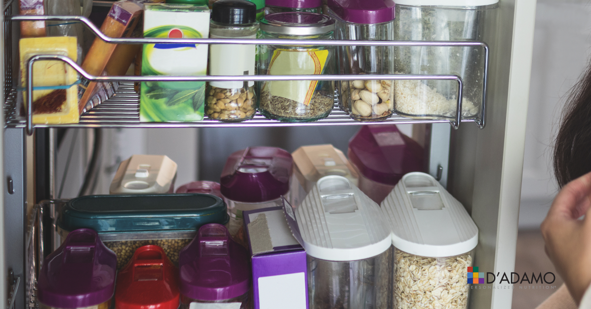 Blood Type Diet and Your Pantry - D'Adamo Personalized Nutrition ...